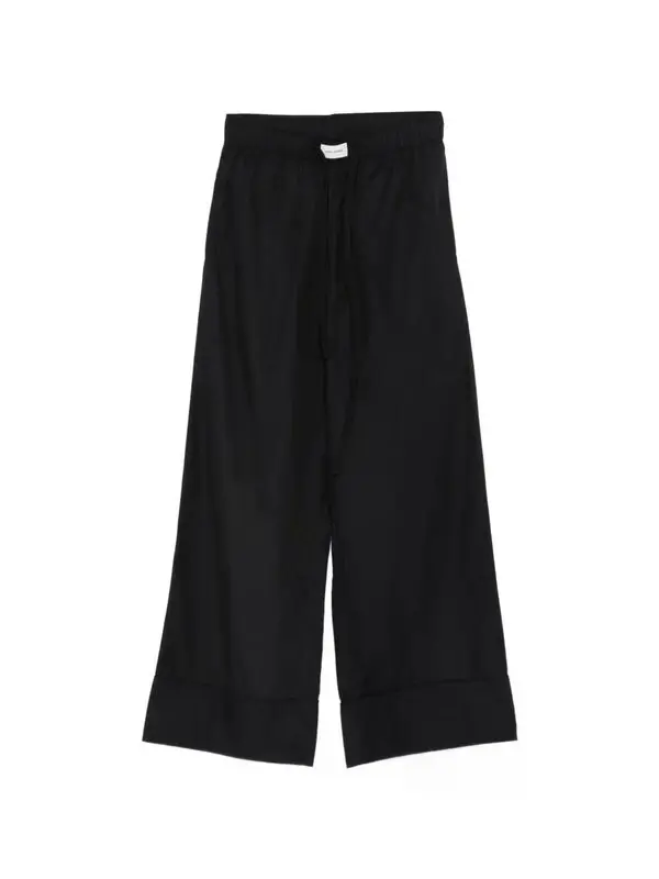 ENTIRE STUDIOS Drawstring Trousers - Black