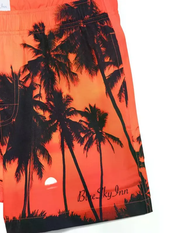 BLUE SKY INN Sunset Palms Swim Shorts