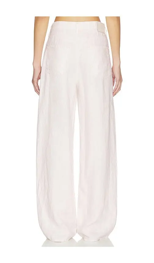 Citizens Of Humanity Brynn Drawstring Trouser Pants - Cream