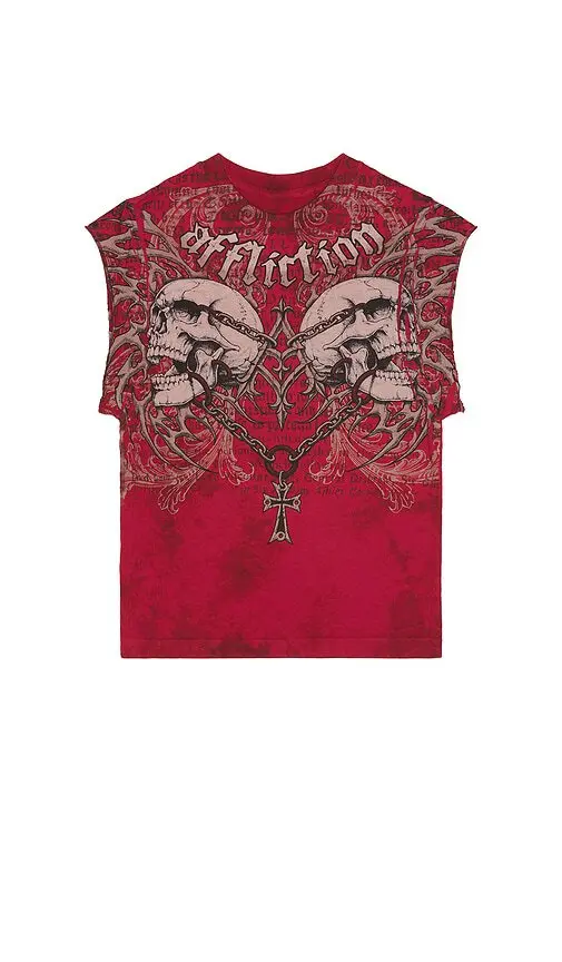 AFFLICTION Collapse Muscle Tee In . Also