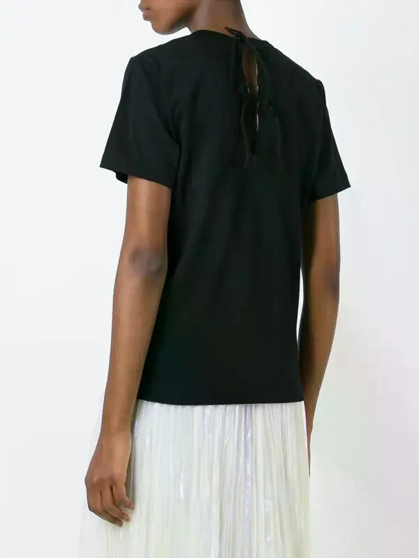 Comme Des Garçons Tie Fastening T-shirt