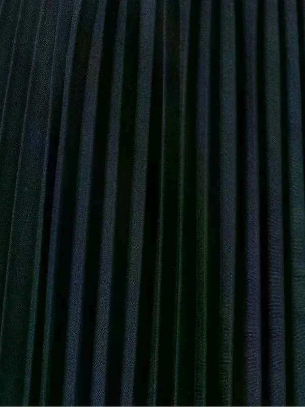 Comme Des Garçons Pleated Midi Skirt