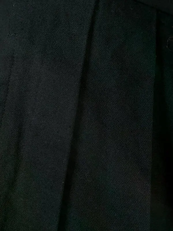 Comme Des Garçons Pleated Cropped Trousers