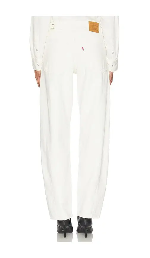 LEVI'S Baggy Dad Barrel Jeans - White