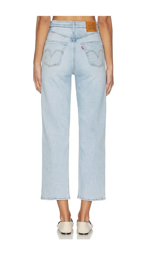 LEVI'S Ribcage Straight Ankle - Blue