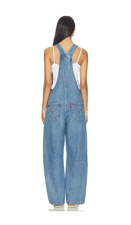 LEVI'S Full Length Wide Leg Overall In . Also
