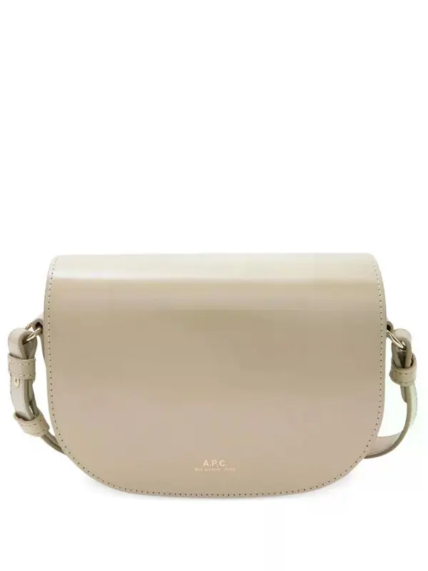 A.p.c. Saddle Shoulder Bag - Neutrals