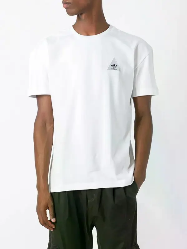Adidas Hu Race' Boxy Fit T-shirt - White