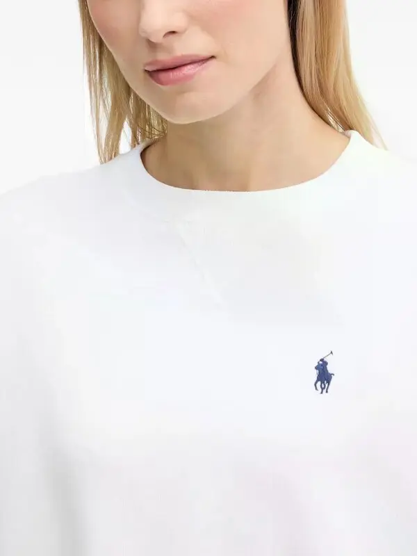 Polo Ralph Lauren Logo Sweatshirt - White