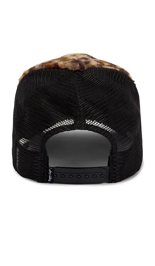 HAPPY CAPS Sherpa Meshback Cap - Brown