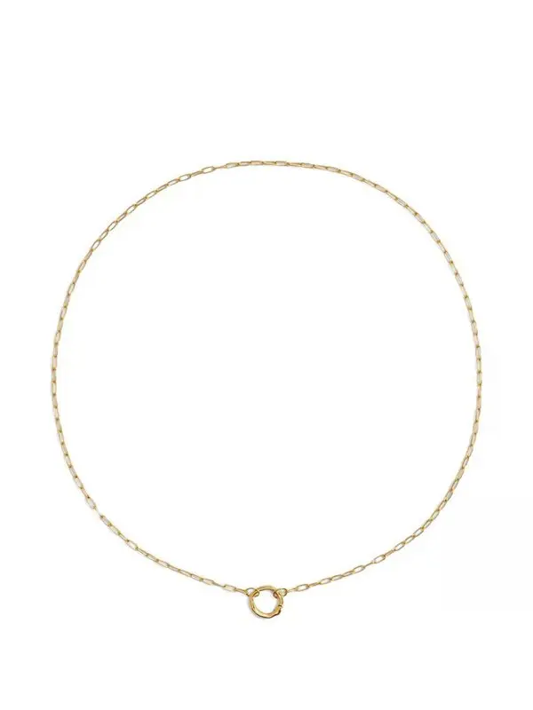 Monica Vinader Oval-link Chain Necklace - Gold