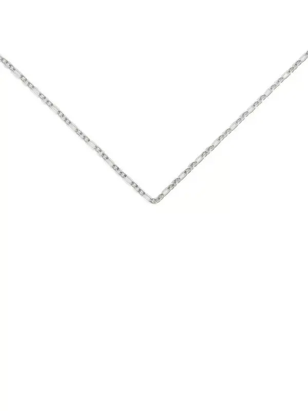 Monica Vinader Textured-chain Necklace - Silver
