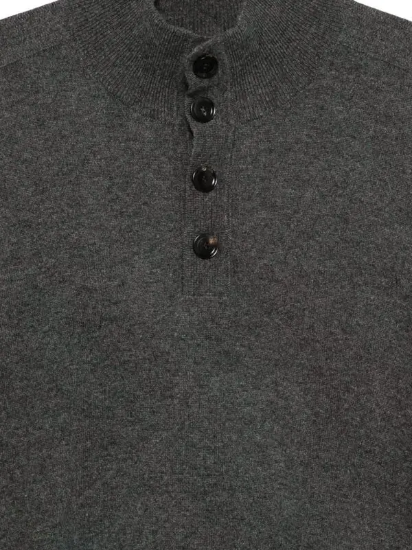 Brioni Mock-neck Sweater - Grey