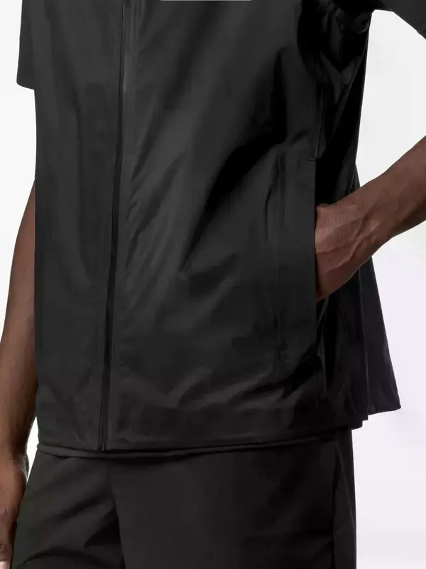 K-WAY Croxier Zip Logo Jacket - Black