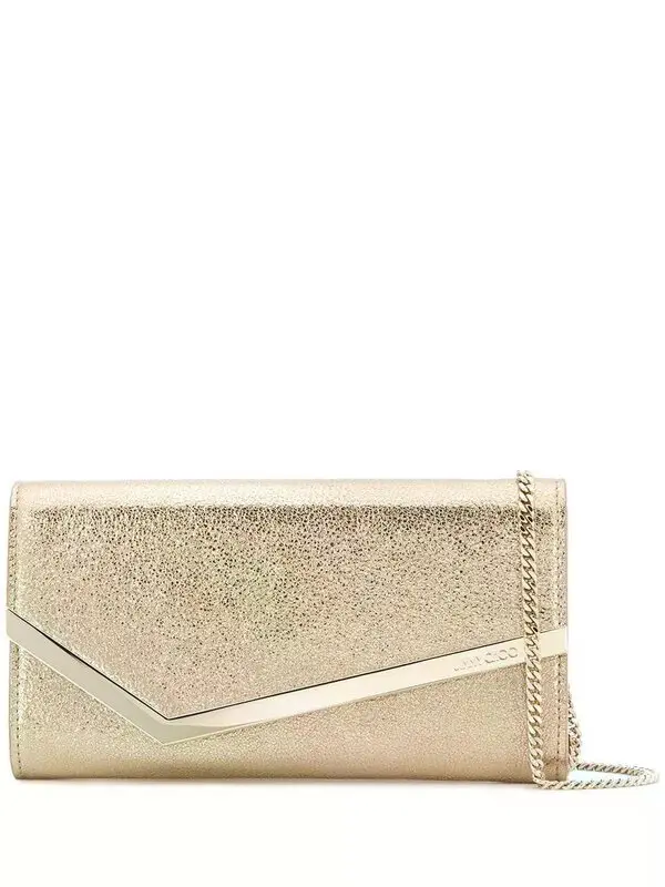 JIMMY CHOO Emmie Clutch - Metallic