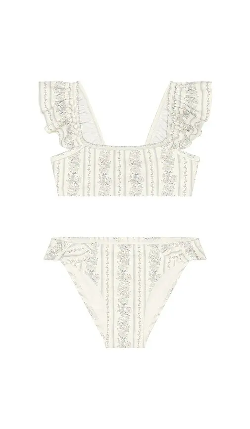 RYLEE + CRU Hanalei Two Piece Swimsuit - Blue