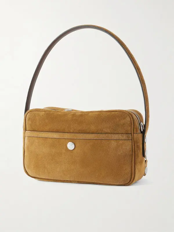 Acne Studios Suede Shoulder Bag