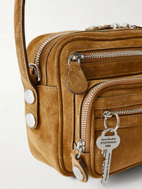 Acne Studios Suede Shoulder Bag