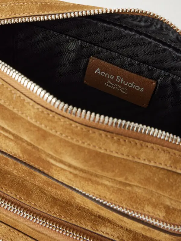 Acne Studios Suede Shoulder Bag