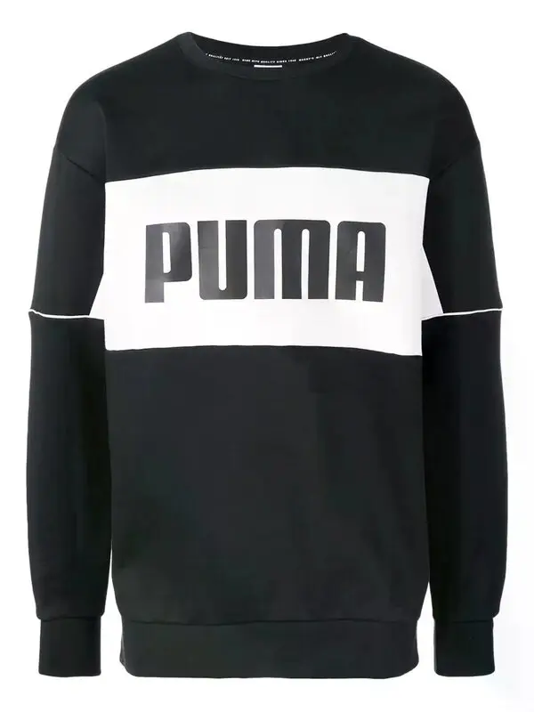PUMA Printed Sweatshirt - Black