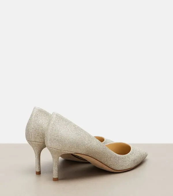 JIMMY CHOO Romy Glitter Pumps
