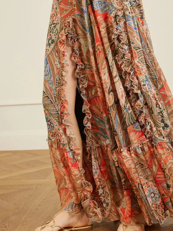 Etro Printed Maxi Skirt