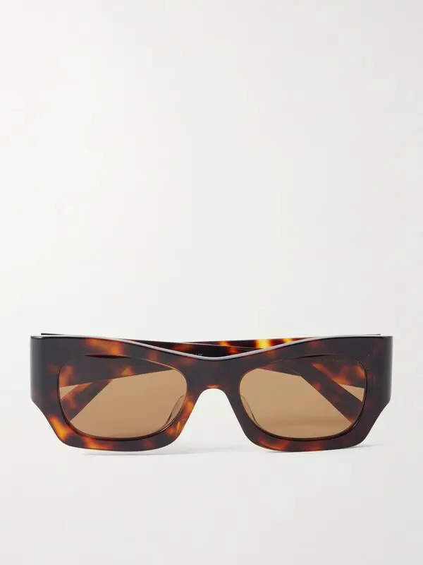 Celine Square-frame Havana Acetate Sunglasses - Tortoiseshell