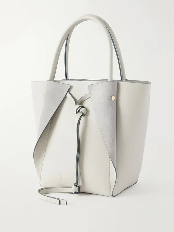 Gabriela Hearst Marija Small Leather Tote - Gray