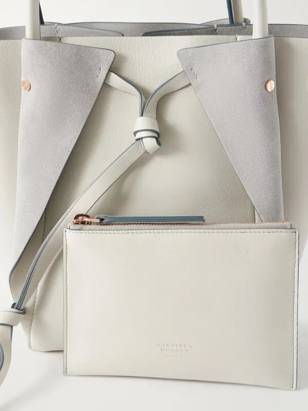 Gabriela Hearst Marija Small Leather Tote - Gray