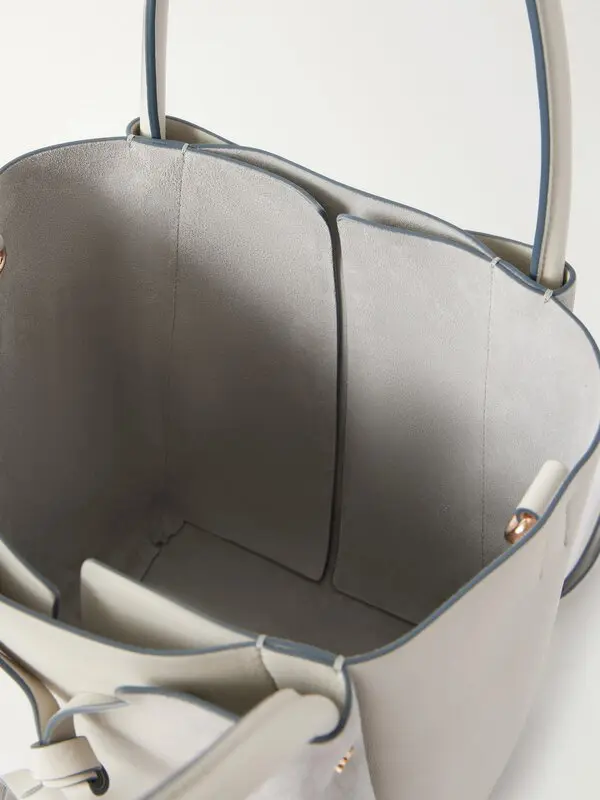 Gabriela Hearst Marija Small Leather Tote - Gray