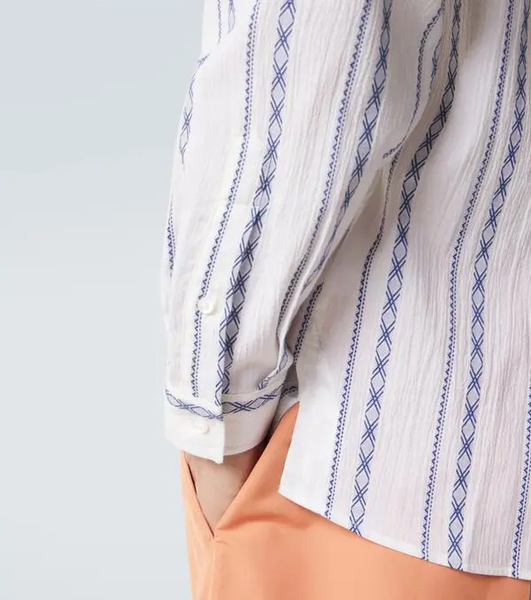 Brunello Cucinelli Striped Cotton Shirt