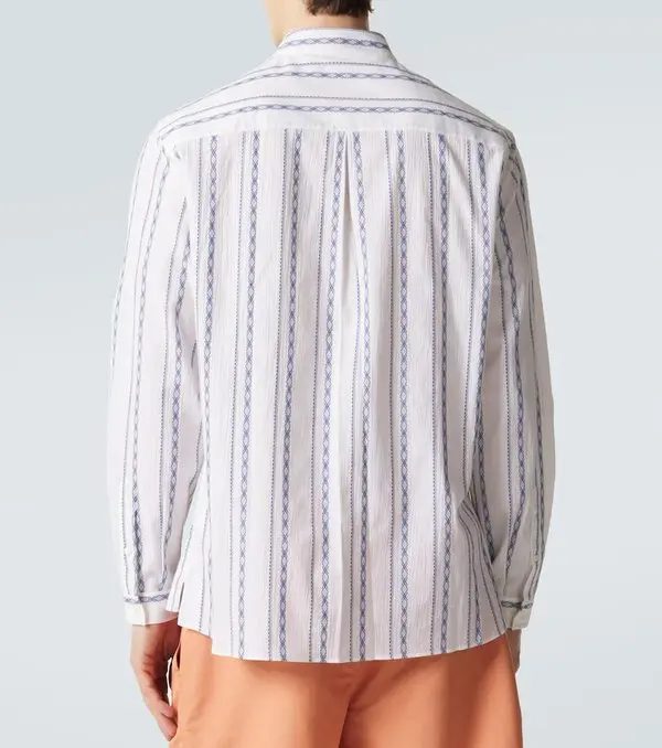 Brunello Cucinelli Striped Cotton Shirt
