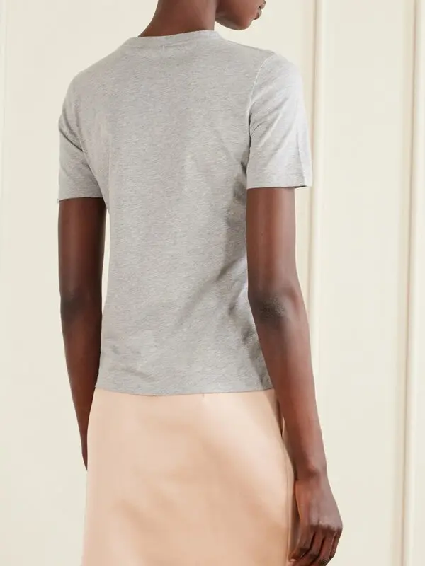 Chloé Printed Cotton-jersey T-shirt