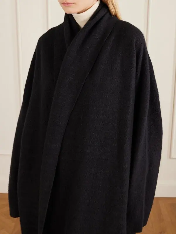 THE ROW Novaan Cashmere And Silk-blend Cardigan