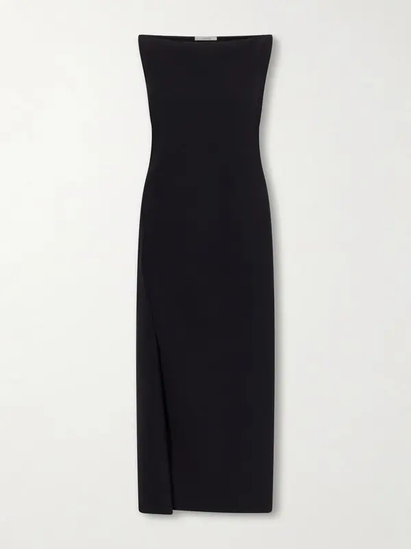 THE ROW Ender Crepe Midi Dress