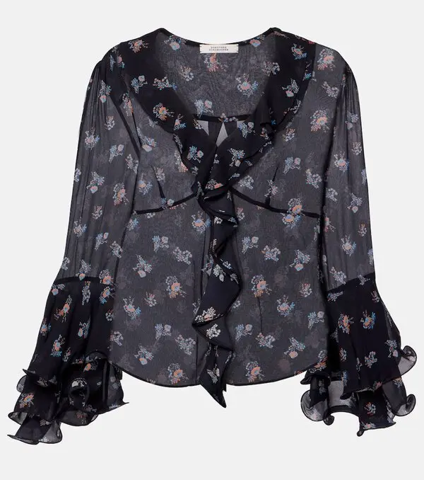 Dorothee Schumacher Floral Georgette Blouse