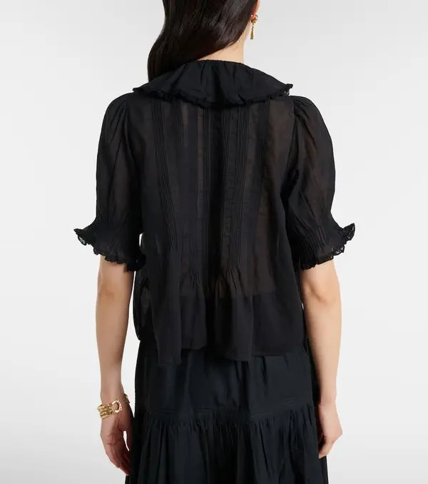 DÔEN Henri Cotton Voile Top