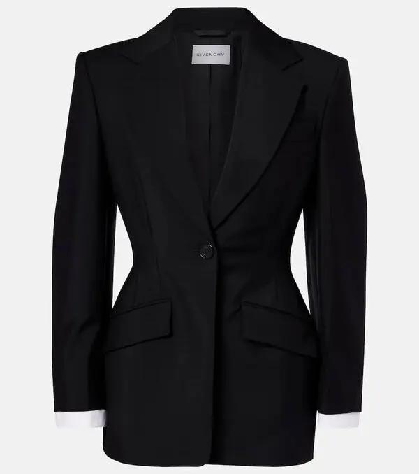 Givenchy Wool And Mohair Blazer