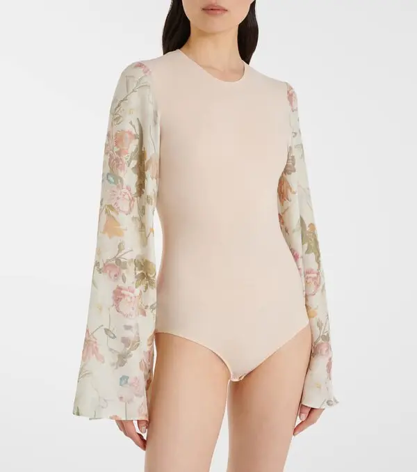 MAISON MARGIELA Floral Bodysuit