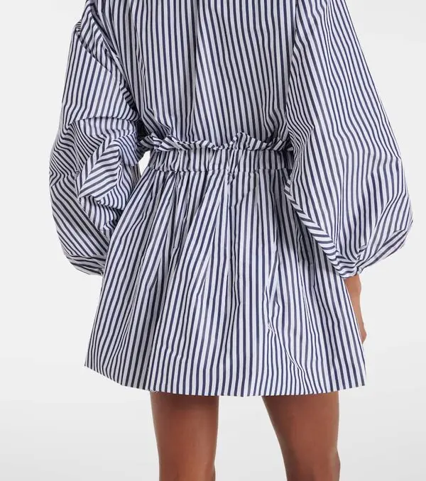 PATOU Striped Miniskirt - Blue