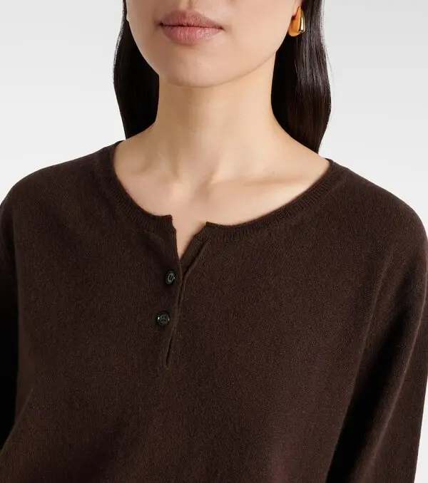Jardin Des Orangers Cashmere Button-front Sweater