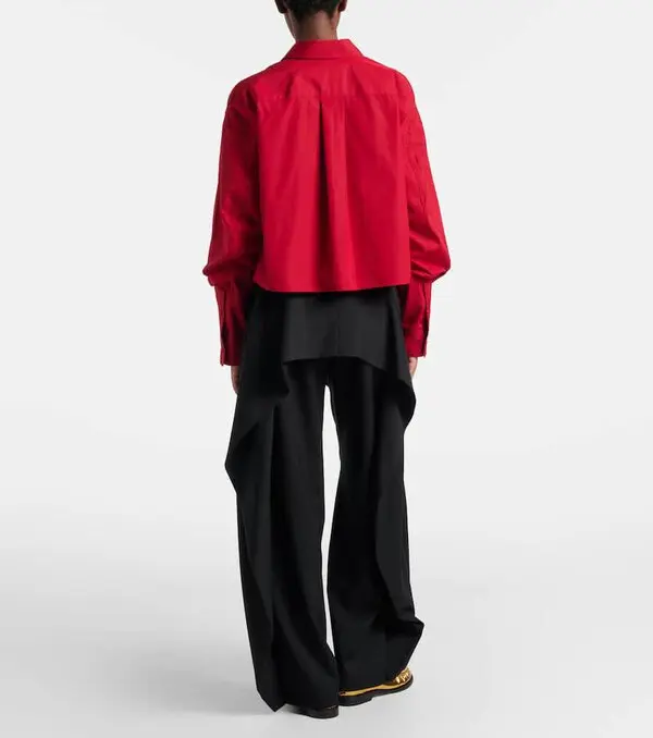 Loewe Draped Wide-leg Pants