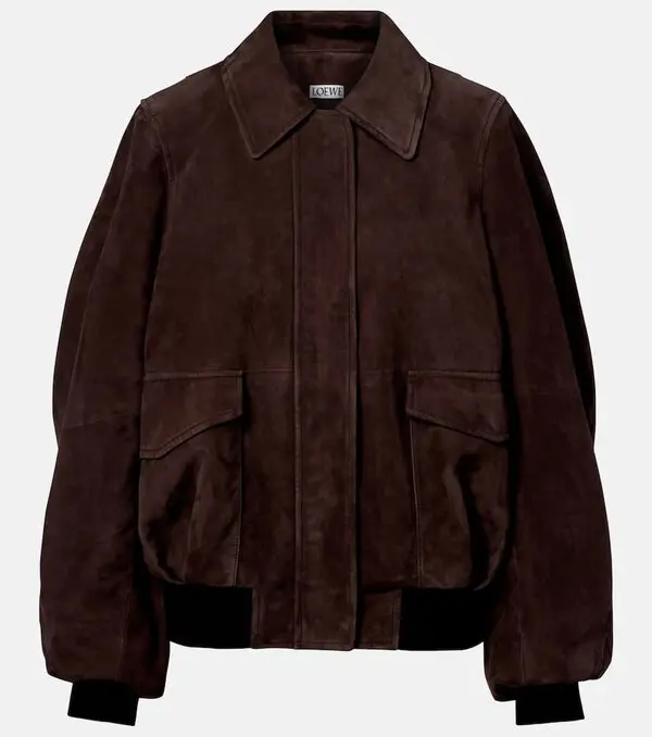 Loewe Suede Blouson Jacket