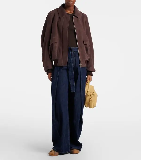 Loewe Suede Blouson Jacket