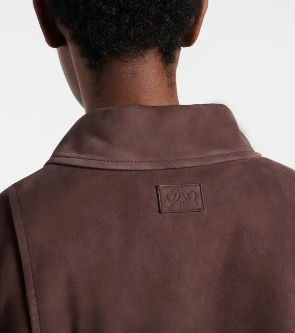 Loewe Suede Blouson Jacket
