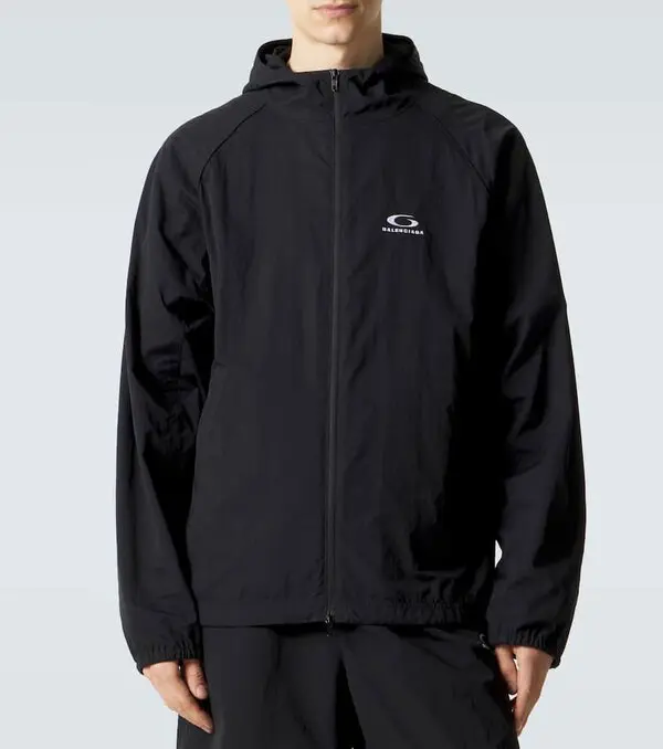 Balenciaga Technical Track Jacket - Black