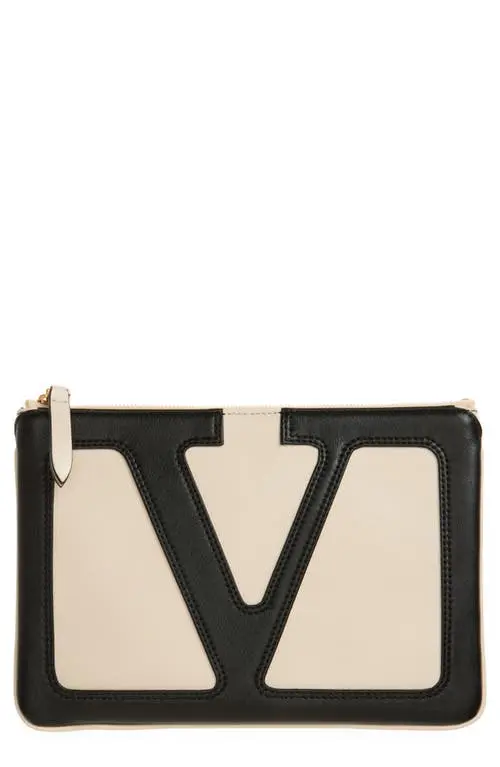 Valentino Garavani Medium Viva Superstar Leather Pouch