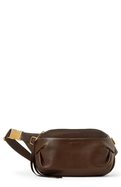 AIMEE Seeker Leather Sling Bag - Fudge/fudge