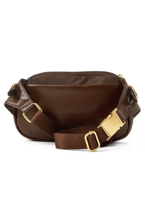 AIMEE Seeker Leather Sling Bag - Fudge/fudge