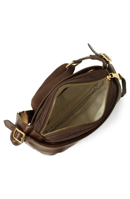 AIMEE Seeker Leather Sling Bag - Fudge/fudge